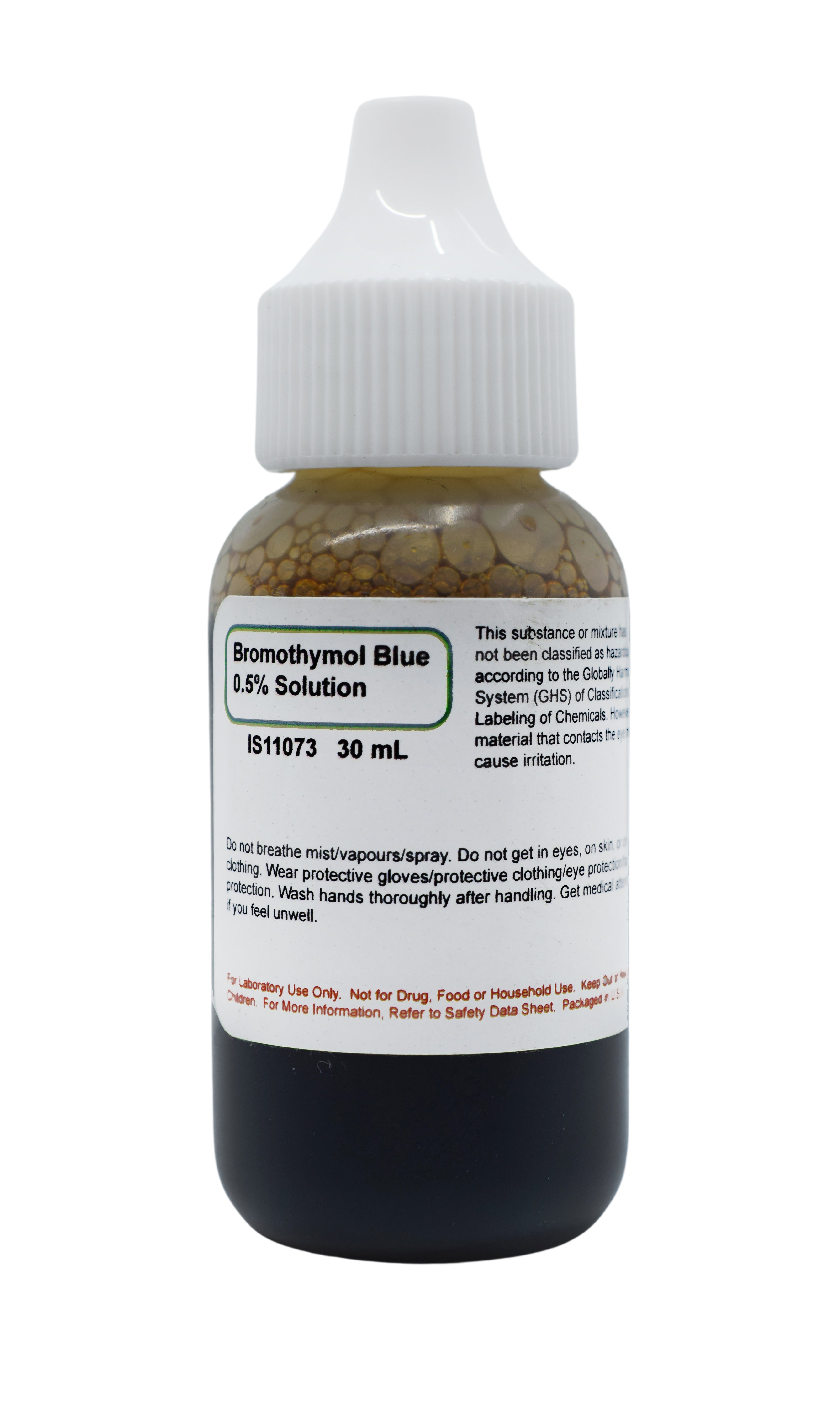 Bromothymol Blue Solution, 0.5%, 30mL – The Lab Stockroom